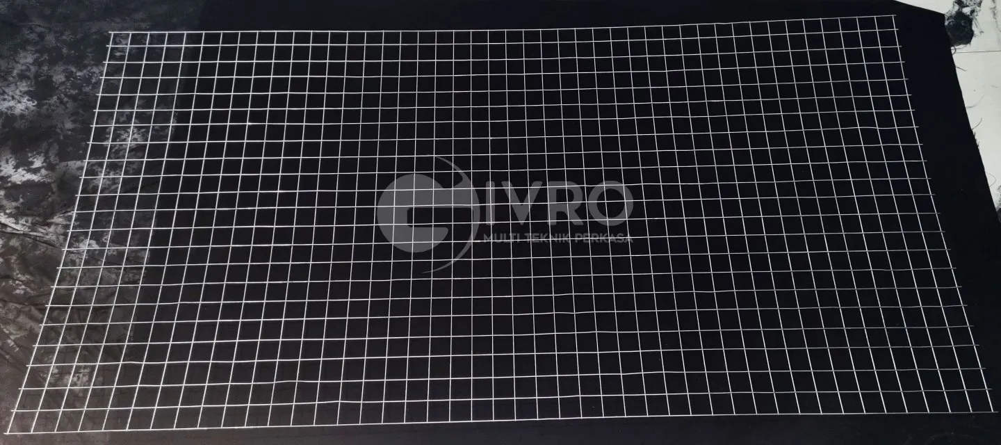 Pabrik ram mesh lembaran tebal 2.5 - 3 - 4 mili lubangan 5x5cm | Blog ...